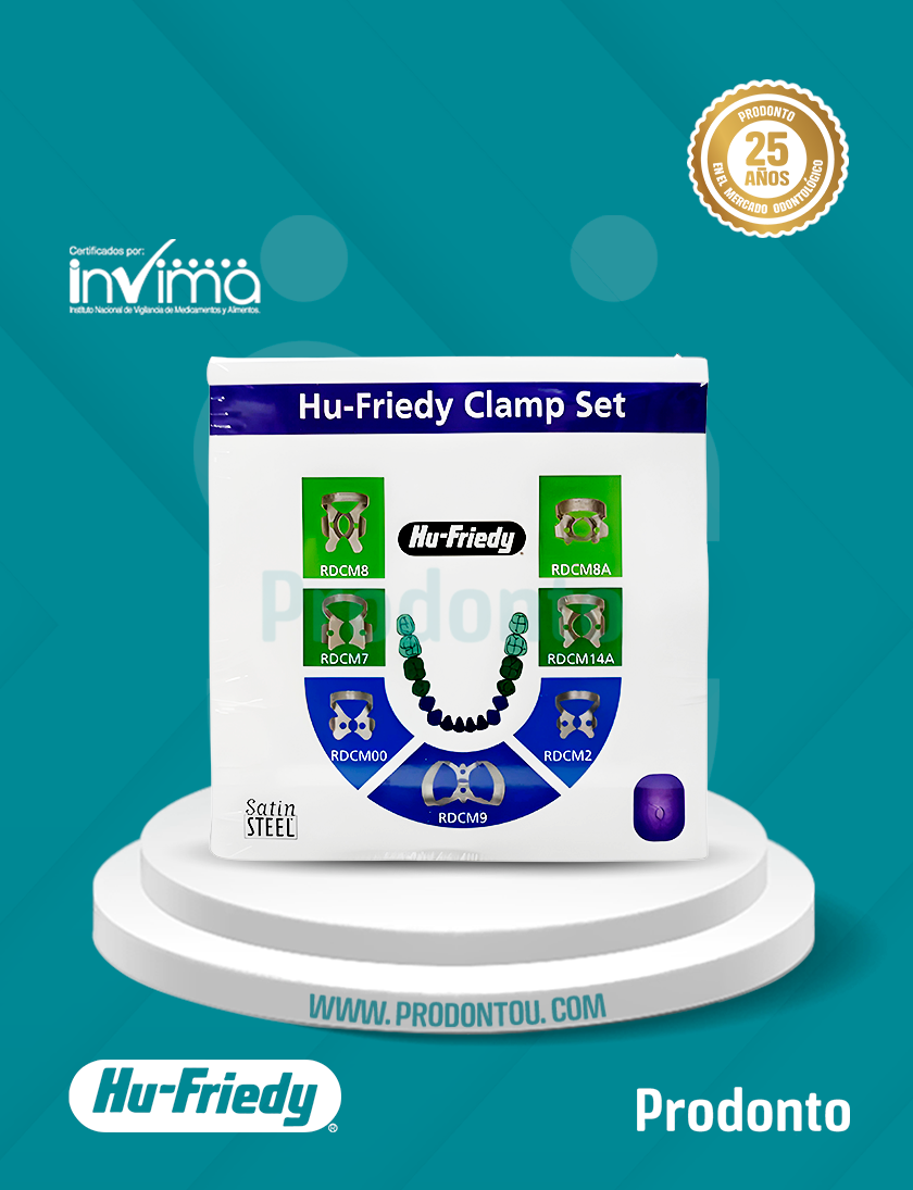 Set de Grapas para Dique de Goma Hu-Friedy – Prodonto
