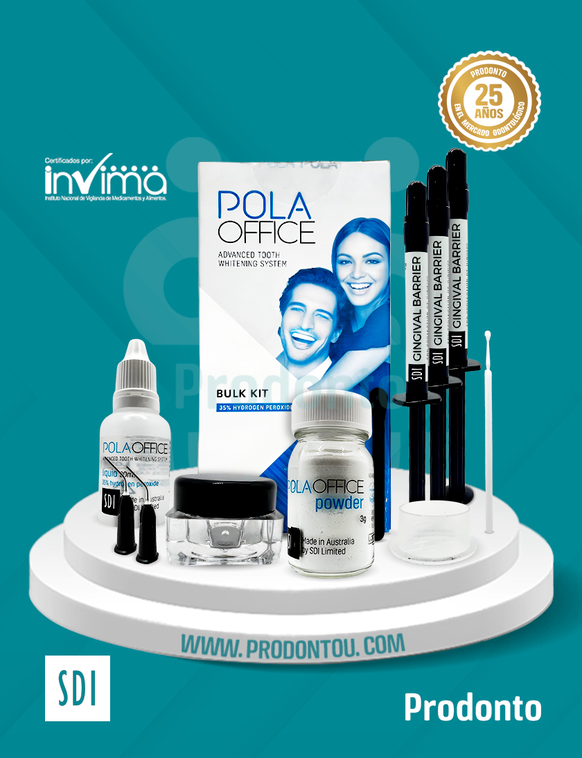 Sistema de blanqueamiento dental Pola Office BullKit (Aclaramiento de ...