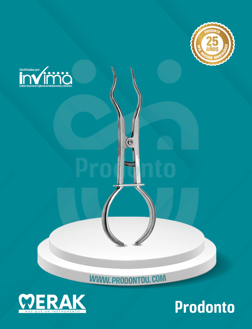 Pinza Portagrapas (Porta grapas) para Endodoncia de Acero Inoxidable ...